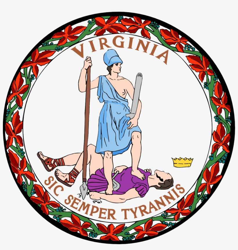Virginia State Seal - State Of Virginia Seal PNG Image | Transparent ...