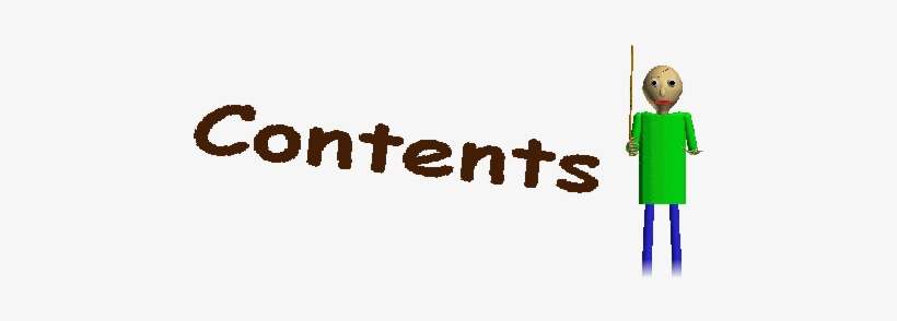 Of Baldi's Basics And Makes Them Well, Offensive PNG Image ...