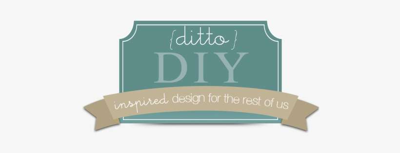 Introducing Ditto Diy {inspired Design For The Rest - Diy Cute Logo Png ...