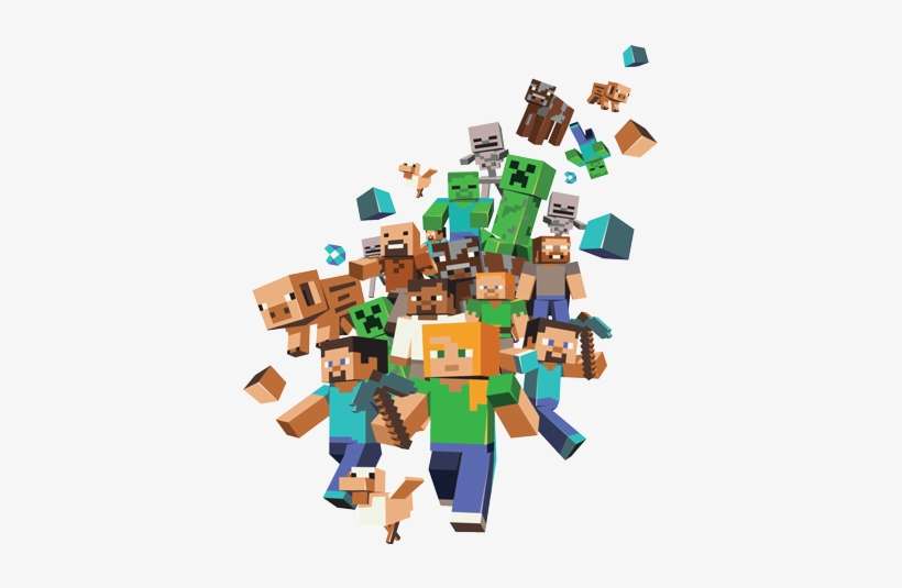 Minecraft Papercraft Steve Head Costume