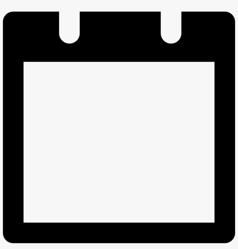 Blank Calendar Icon
