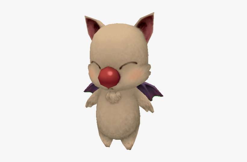 Moogle Ccvii Summon - Final Fantasy Vii Moogle PNG Image | Transparent ...