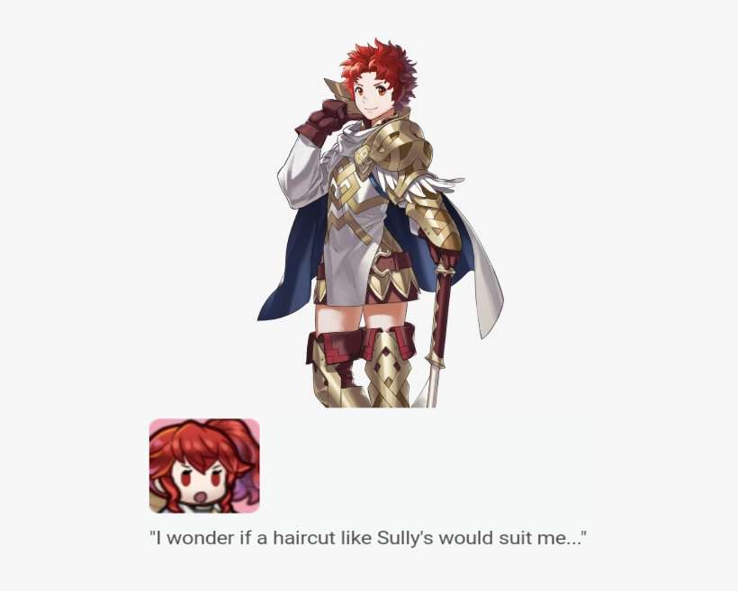 Humor"i Wonder If A Haircut Like Sully's Would Suit - Fire Emblem ...