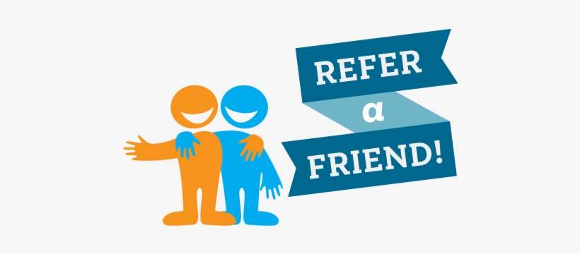Friend Png - Refer A Friend Promo PNG Image | Transparent PNG Free ...