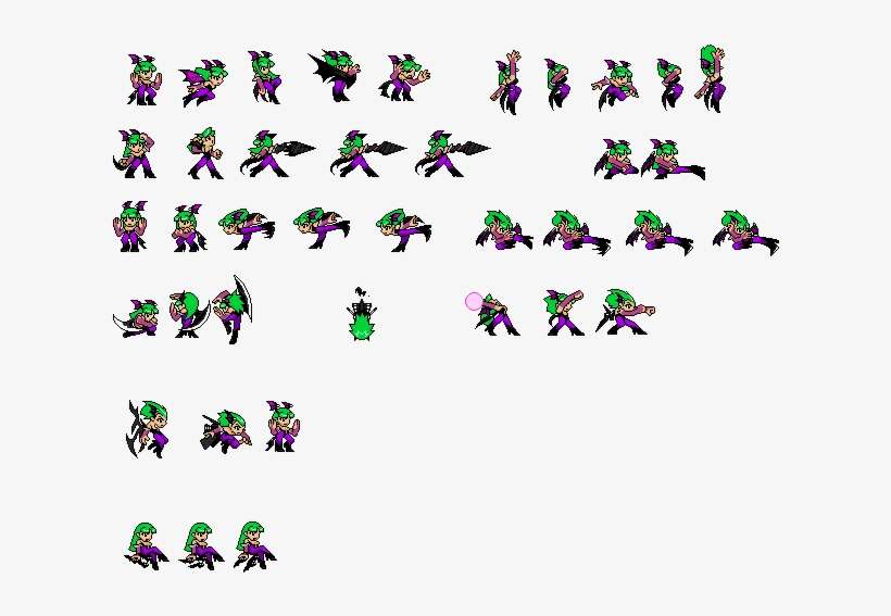 I'm Currently Revamping Morrigan's Ngpc/svc Motm Sprites - Mugen ...