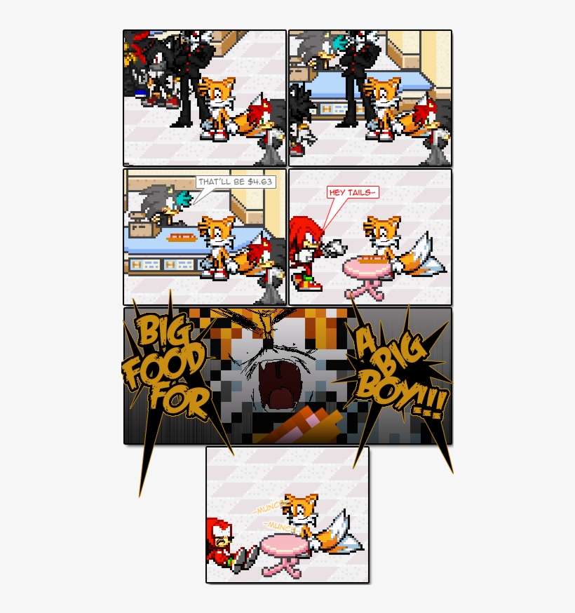 Not So Funny - Funny Sonic Sprite Comics PNG Image | Transparent PNG ...