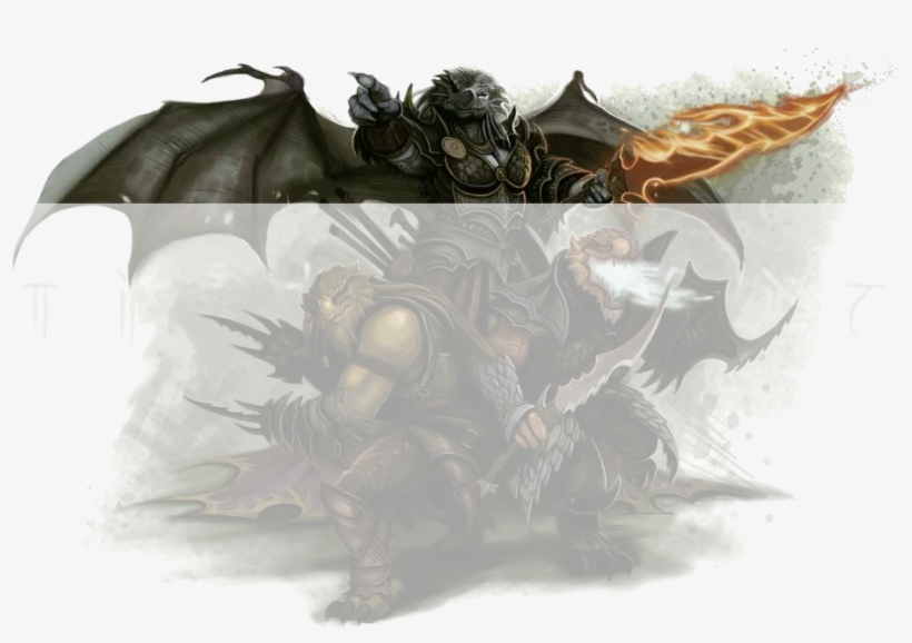 Elemental Dragonborn - Dragonborn Dungeons And Dragons Memes PNG Image ...