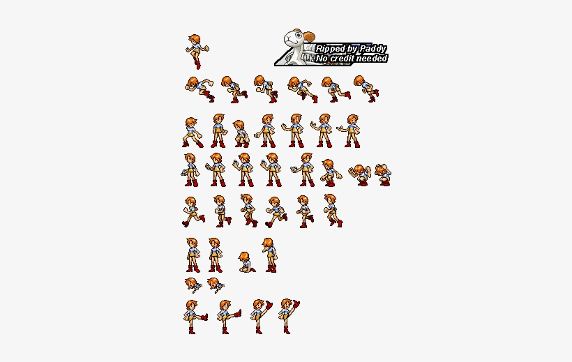 Nami - Nami One Piece Sprite PNG Image | Transparent PNG Free Download ...