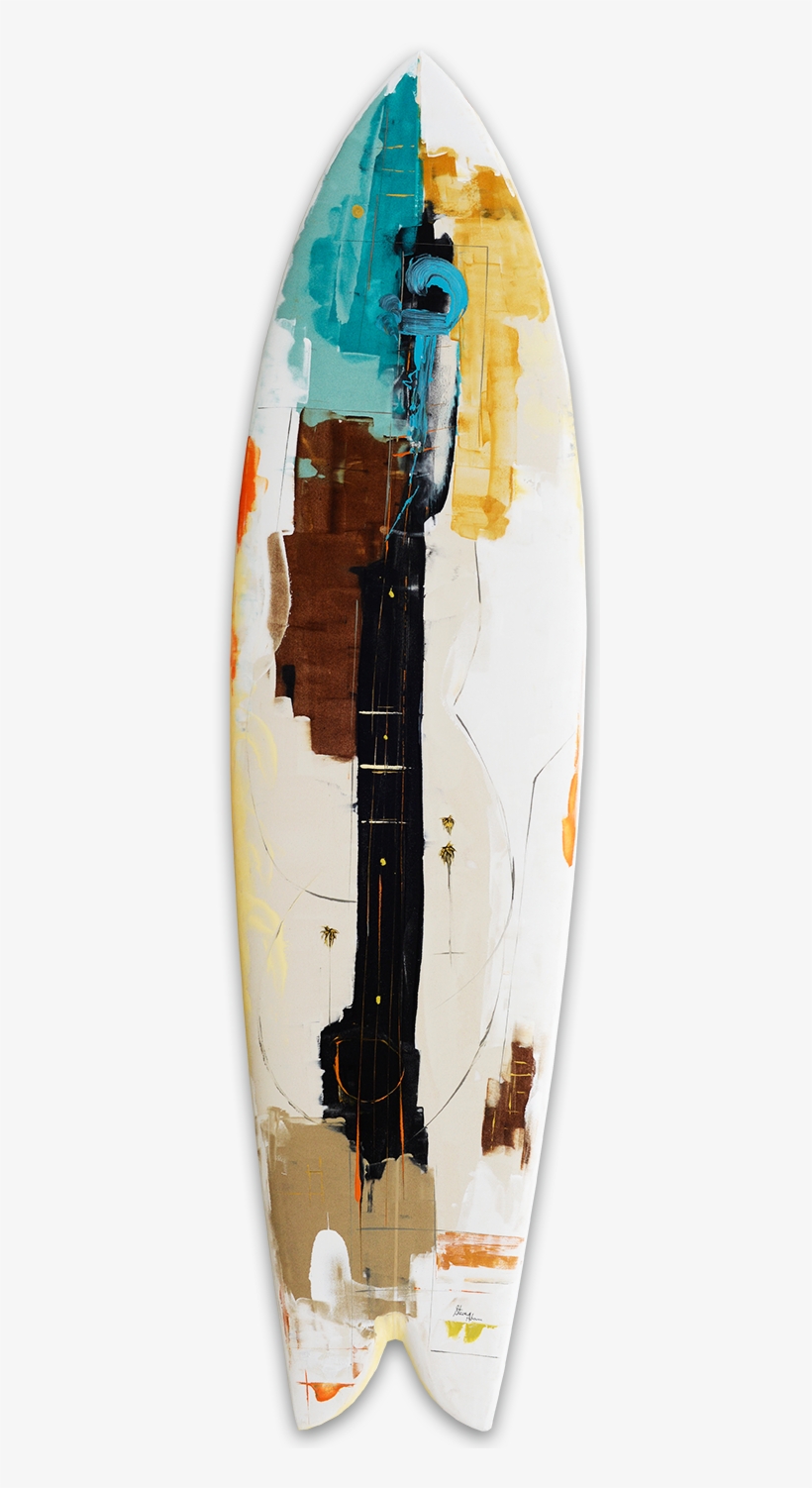 Surfboard Abstract Guitar - Wood PNG Image | Transparent PNG Free ...