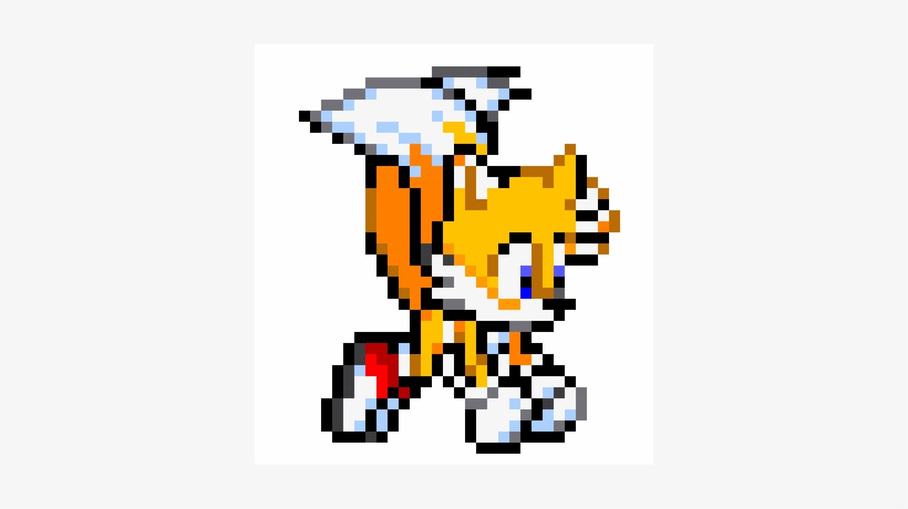 Tails - Sonic And Tails Pixel PNG Image | Transparent PNG Free Download ...