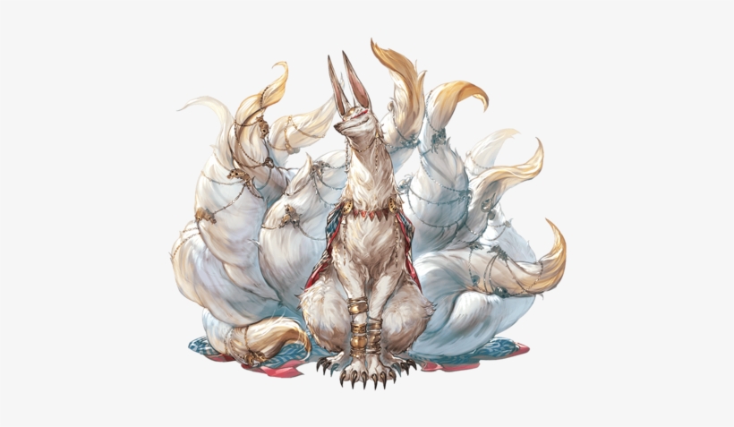 Ninetails Npc - Granblue Fantasy Nine Tails PNG Image | Transparent PNG ...