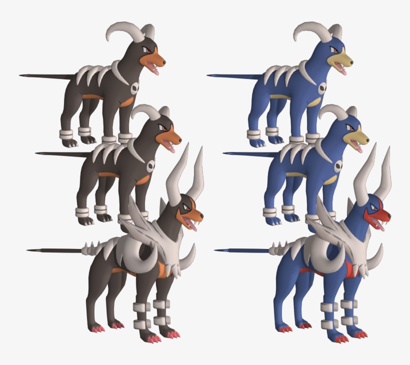 Download Download Zip Archive - Female Houndoom | Transparent PNG ...