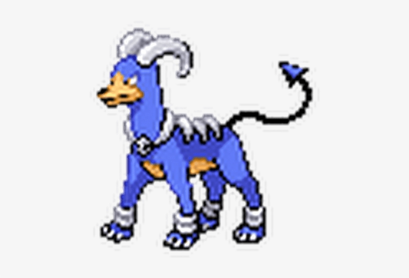 It Has The Best Moveset For A Houndoom - Cartoon PNG Image ...