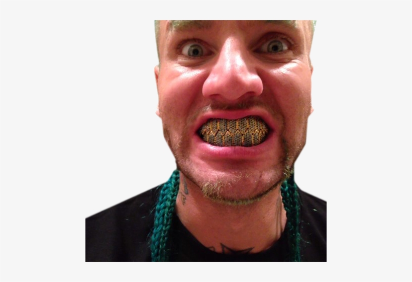 Normally They Aren't Sharp Like That - Riff Raff With Grill PNG Image ...