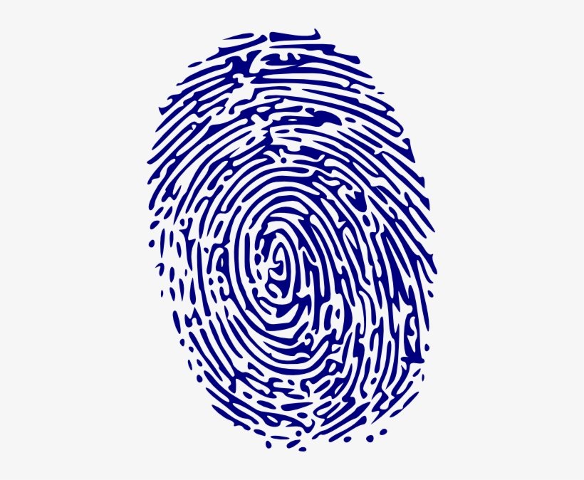 Fingerprint Blue Png Clip Art PNG Image | Transparent PNG Free Download ...