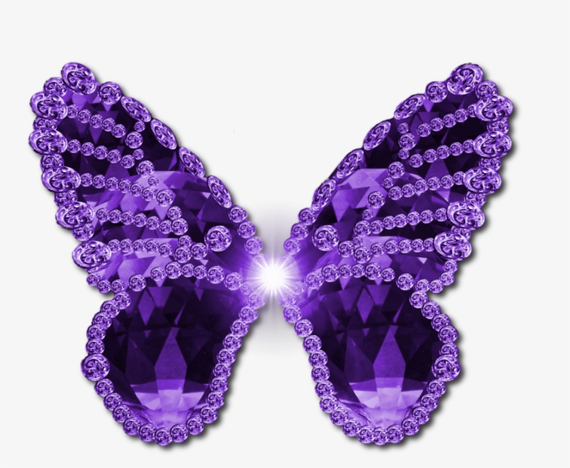 Deep Purple Jewel Butterfly Png By Jssanda - Butterflies: The Strange ...