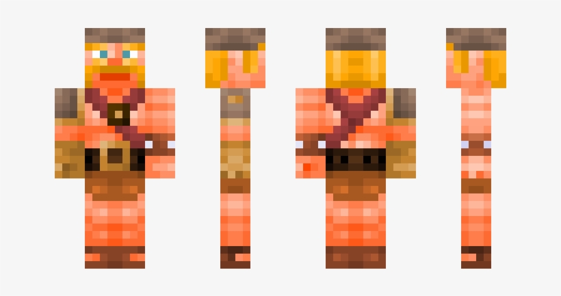 Skin Minecraft Barbarian King PNG Image | Transparent PNG Free Download ...