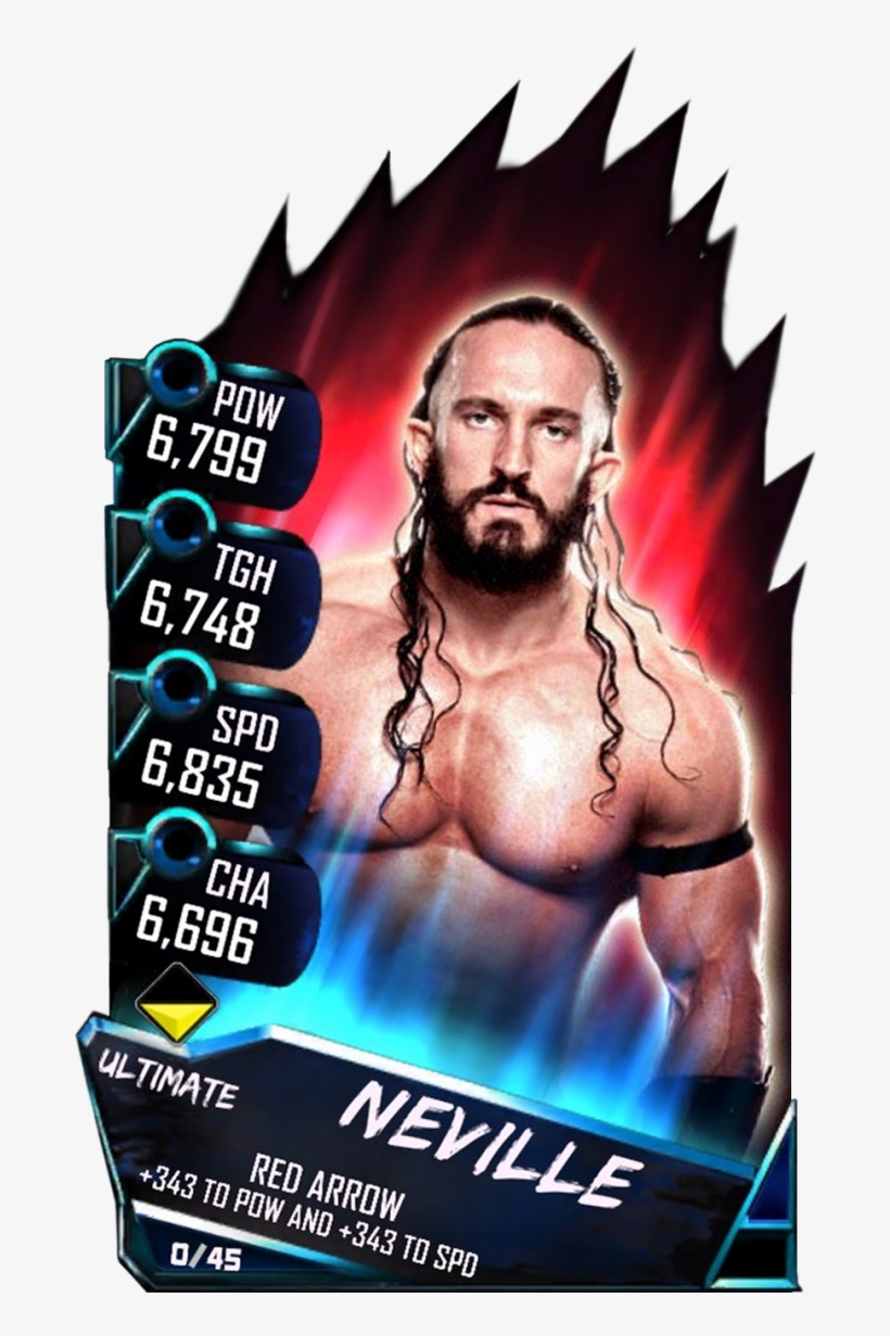 Ultrarare Supercard Neville Epic Fusion348 Neville - Wwe Supercard ...