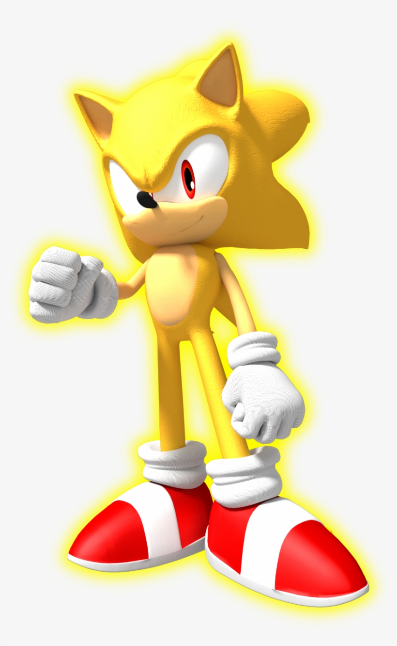 Supersonic - Super Sonic From Sonic The Hedgehog PNG Image ...