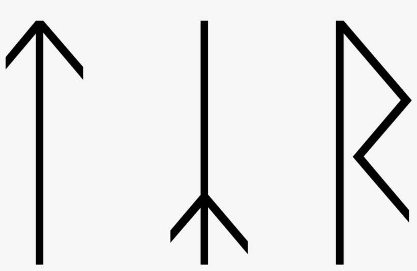 Download Symbol Of Tyr Norse Mythology | Transparent PNG Download | SeekPNG