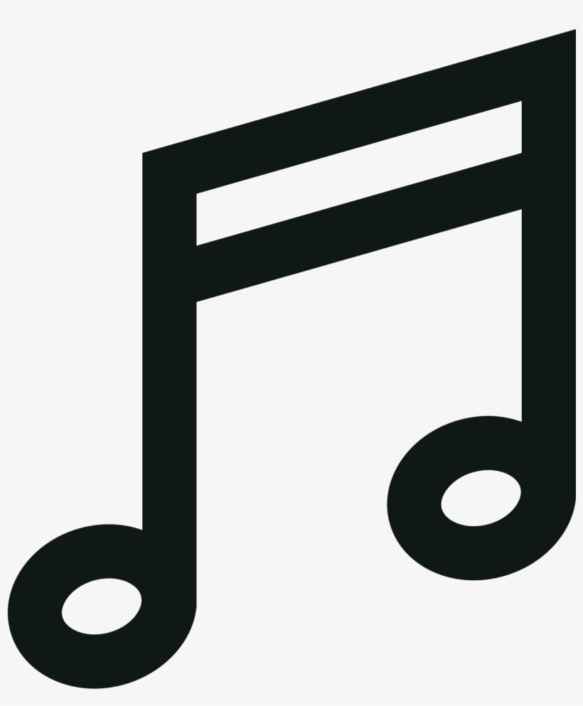 Open - Music Note Outlines PNG Image | Transparent PNG Free Download on ...