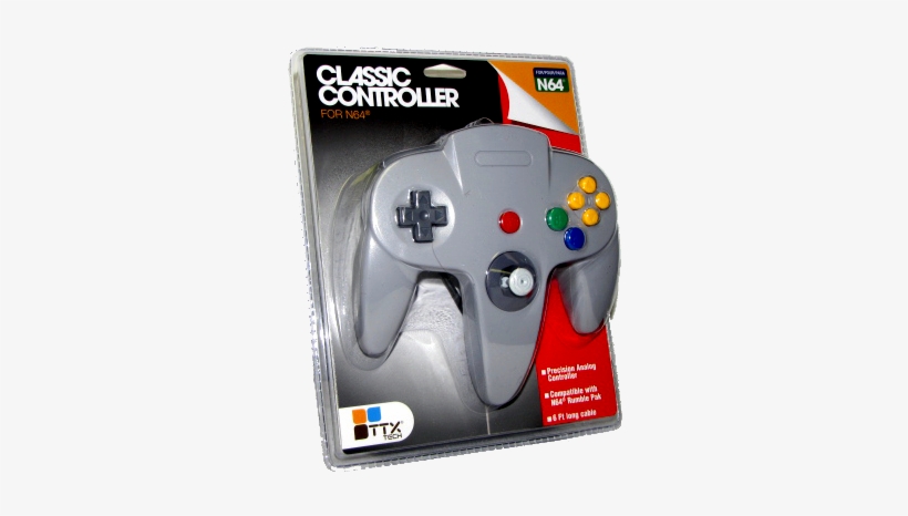Nintendo 64 Usb Enabled Controller - Nintendo 64 Joystick Usb PNG Image ...