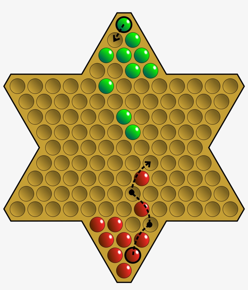 Open - Chinese Checkers PNG Image | Transparent PNG Free Download on ...