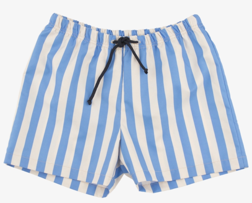 Tiny Cottons Stripes Swim Trunks - Swim Trunks Blue Stripes PNG Image ...
