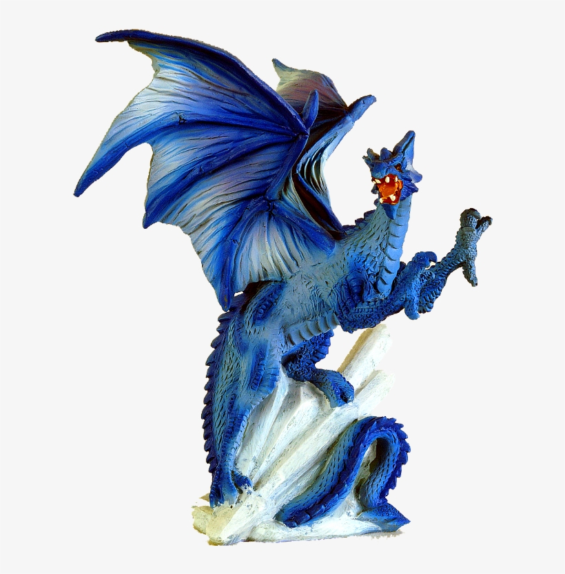 Realm Of The Dragons Medium Ice Dragon B - Ice Dragons PNG Image ...
