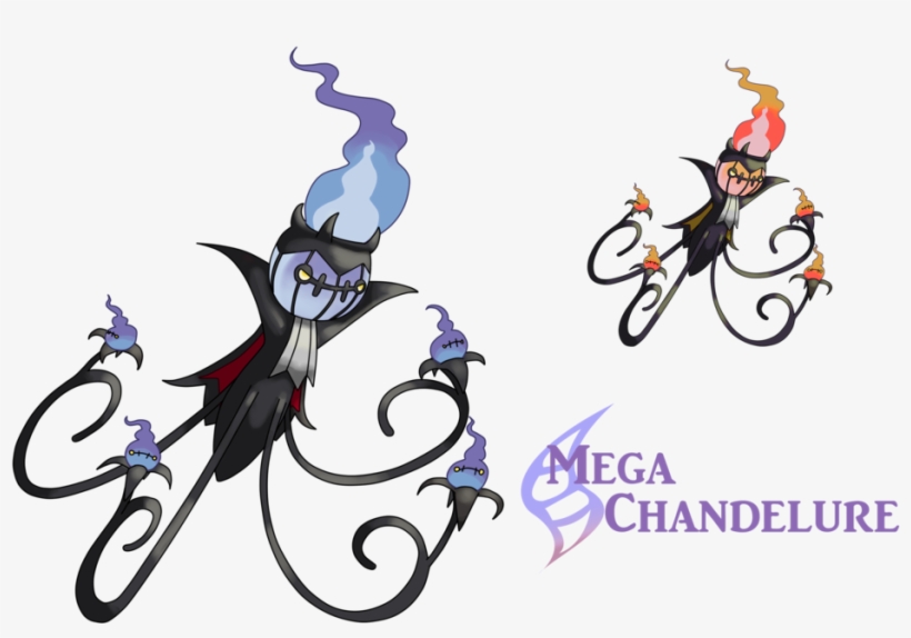 Png - Pokemon Chandelure Mega Evolution PNG Image | Transparent PNG ...