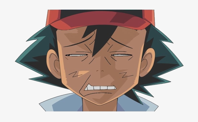 Is What Makes Me Cringe - Red And Ash The Same Person PNG Image ...
