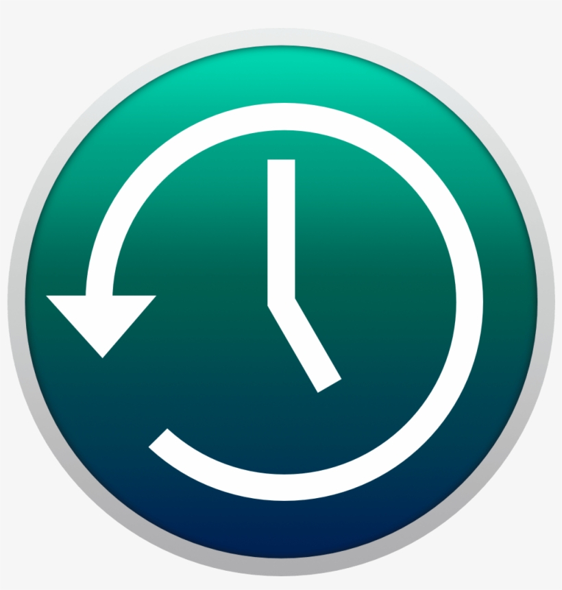 Time Machine Icon Png Banner Black And White Download - Time Machine ...