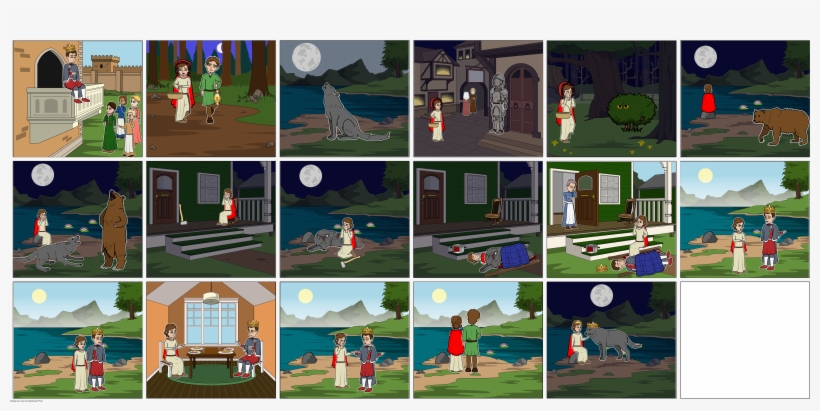 Download Trick Of The Moonlight - Cartoon | Transparent PNG Download ...