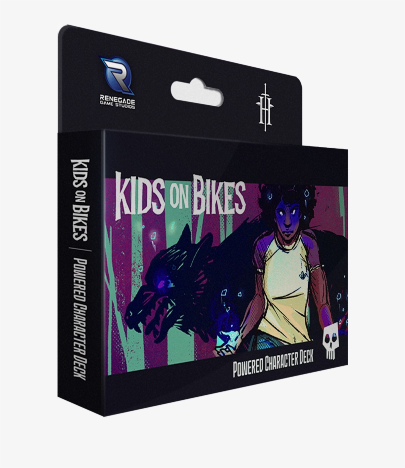 Kids On Bikes 3d Rbg - Kids On Bikes Rpg Powered Character Deck PNG ...