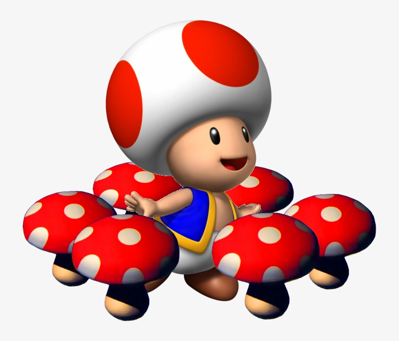 Sm64ds Toad - Toad Mario Kart 64 PNG Image | Transparent PNG Free ...