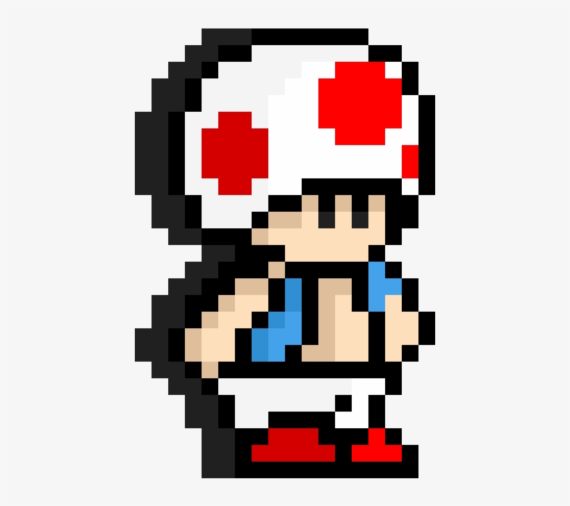 Download Pixilart Pixel Toad Anonymous Png Pixel Toad - Pixel Toad ...