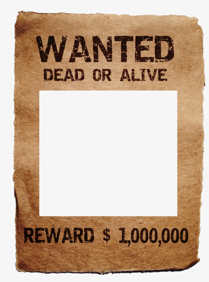 Wanted Dead Or Alive Poster Free Template