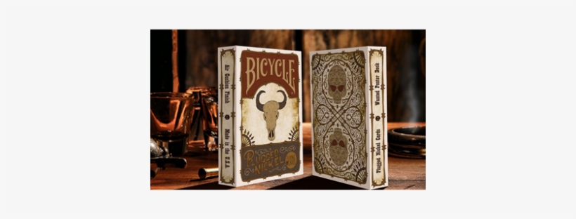 Bicycle Plugged Nickel Wanted Poster Playing Cards - Plugged Nickel ...