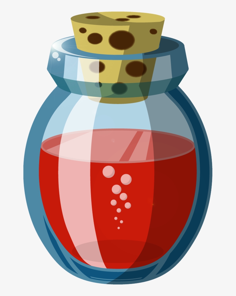 Health Potions Are Red - Zelda Red Potion PNG Image | Transparent PNG ...