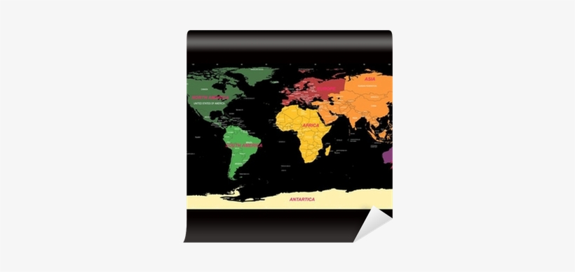 Download Detailed World Map With Names Of Continent And Countries ...