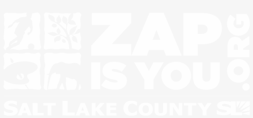 Reversed Logos- White, No Background - Salt Lake County, Utah PNG Image ...