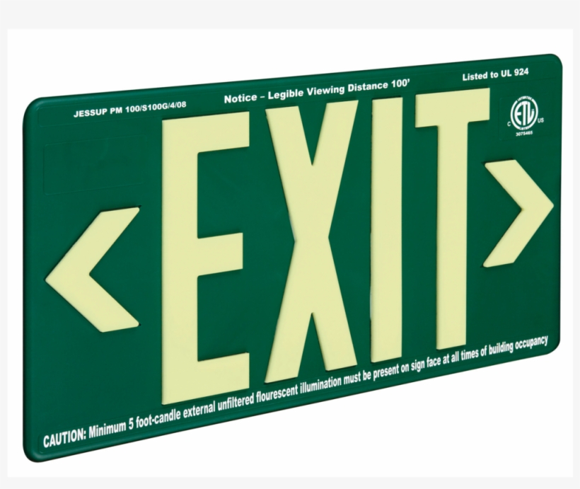 Download Pm100 Exit Signs | Transparent PNG Download | SeekPNG