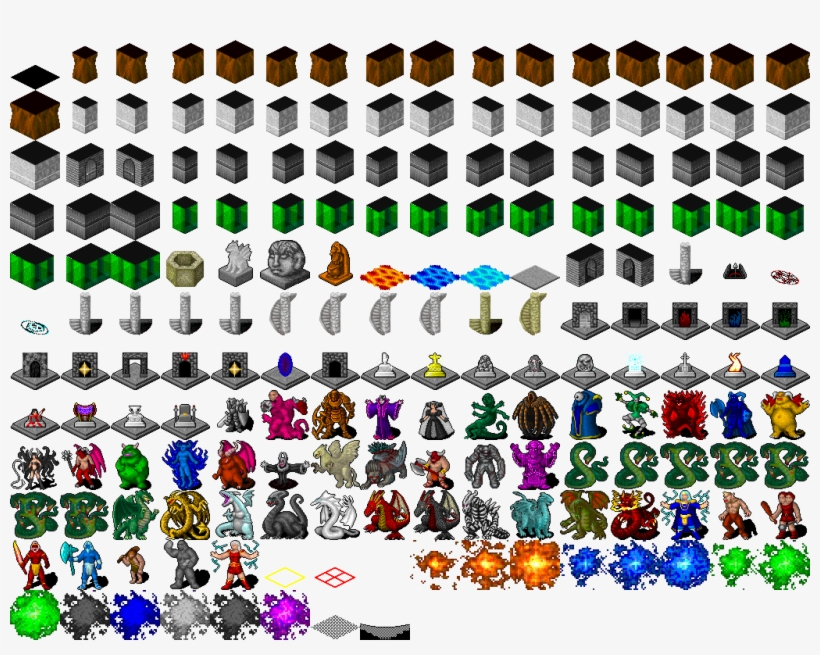 Preview - Dungeon Crawl Stone Soup Sprites PNG Image | Transparent PNG ...
