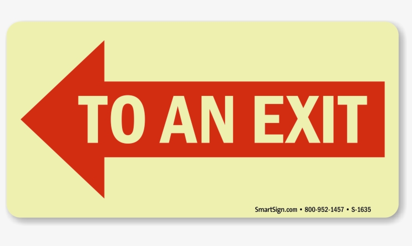 To An Exit Sign - Exit Signs PNG Image | Transparent PNG Free Download ...
