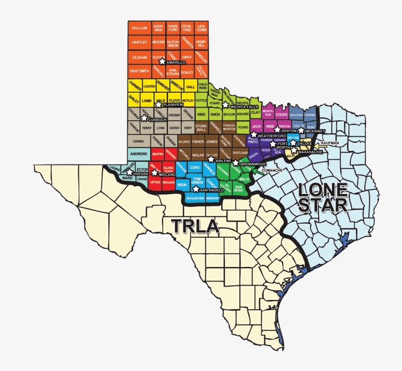 Legal Aid Of Northwest Texas Map PNG Image | Transparent PNG Free ...