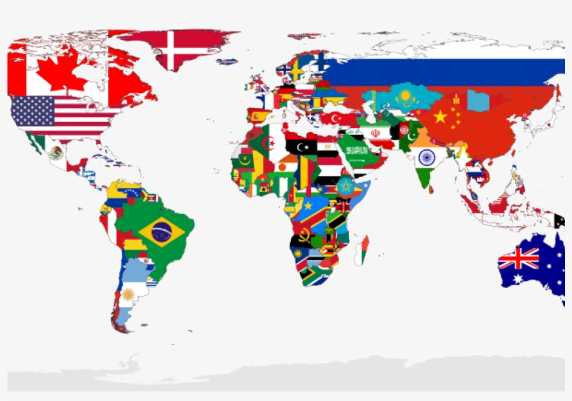 Download Is Having An Accent A Bad Thing - Map Of The World With ...