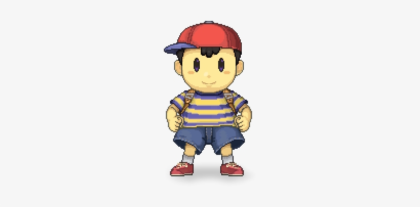 Ness - Super Smash Flash 2 Beta Ness PNG Image | Transparent PNG Free ...