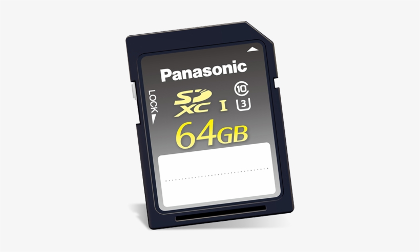 Panasonic Ht Consumer Plus Sd Memory Card - Panasonic - Rp-sdue64da1 ...