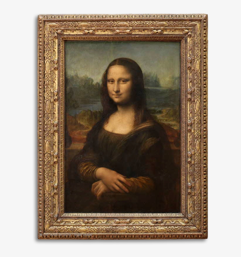 Cuadro Png - Le Louvre Mona Lisa PNG Image | Transparent PNG Free ...