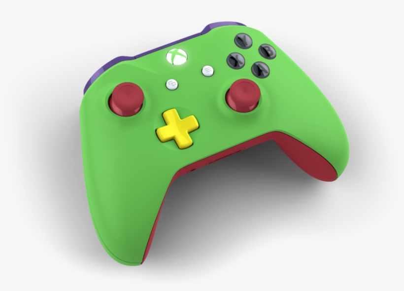 Isaac Daniel On Twitter - Xbox One Electric Green Controller PNG Image ...